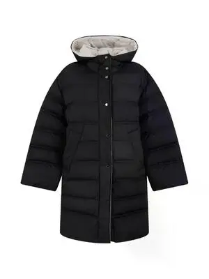 MOORER Guenda-p Quilted Hooded Coat - Black