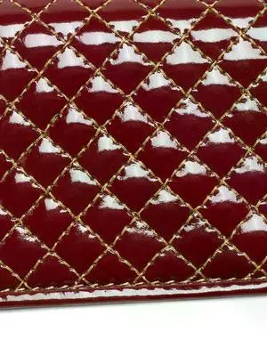 Roberto Cavalli Quilted Chain Clutch Bag