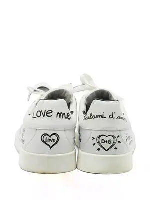 Dolce & Gabbana Portofino Graffiti Sneakers