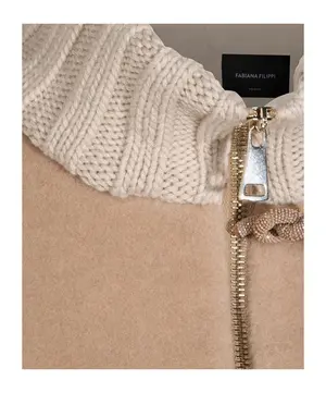 Fabiana Filippi Zip-up Cape