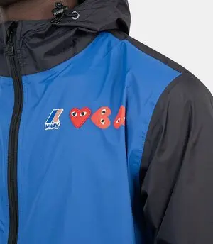 Play Comme Des Garcon Hooded Casual Jacket