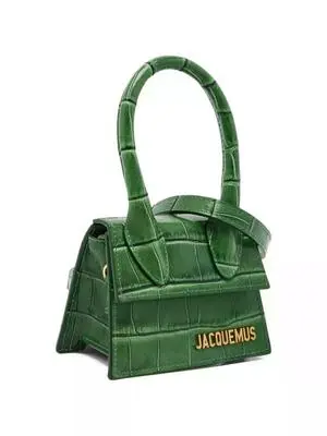 Jacquemus Le Chiquito Crocodile-effect Mini Handbag