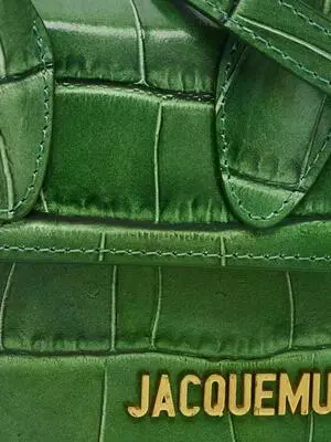Jacquemus Le Chiquito Crocodile-effect Mini Handbag