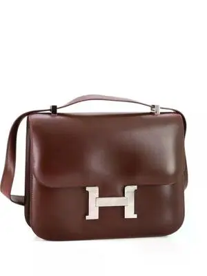 HERMÈS Constance Bag Box Calf 24 Shoulder Bag