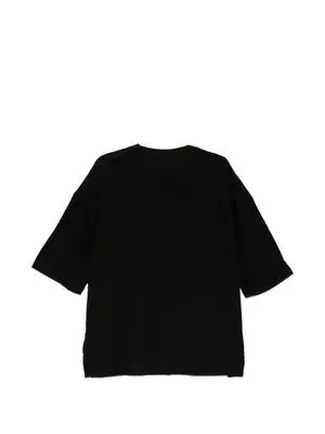 Comme Des Garçons Ribbed-knit Crew-neck T-shirt