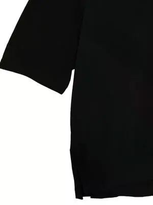 Comme Des Garçons Ribbed-knit Crew-neck T-shirt