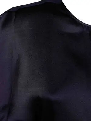 Victoria Beckham Bela Ruched Sleeve Midi Dress - No