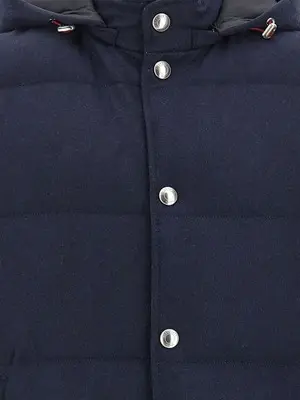 Eleventy Hooded Quilted Gilet