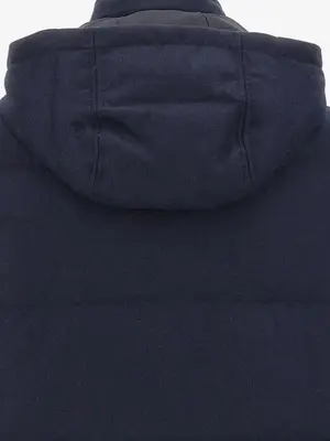 Eleventy Hooded Quilted Gilet