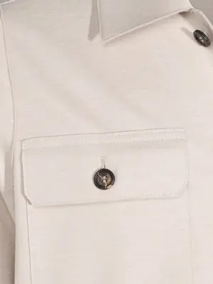 Eleventy Button-front Shirt Jacket