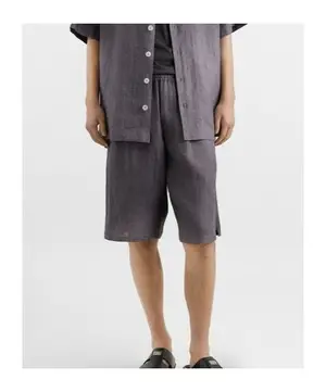 Dolce & Gabbana Linen Bermuda Shorts