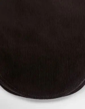 Dolce & Gabbana Dolce Gabbana Corduroy Flat Cap