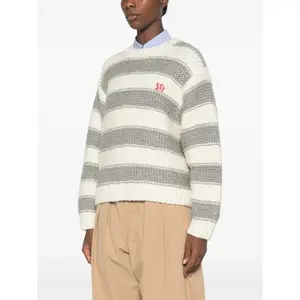 Stine Goya Striped Chunky-knit Sweater - No