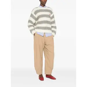 Stine Goya Striped Chunky-knit Sweater - No