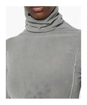 BASERANGE Long-sleeve High-neck Pullover - No