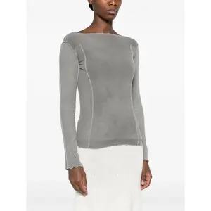 BASERANGE Long-sleeved Top - Gray