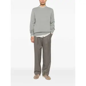 Soft Goat Long-sleeve Knit Top