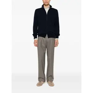 Soft Goat Long-sleeve Knit Top