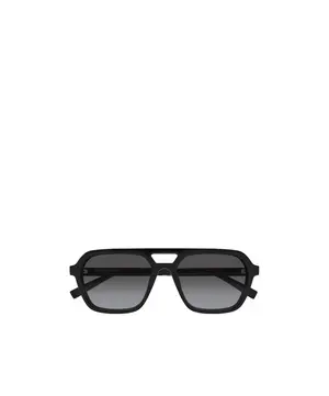 Saint Laurent Pilot-frame Sunglasses - Black
