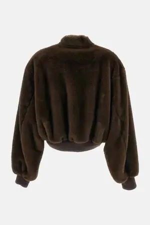 Stella McCartney Bomber Effetto Visone