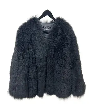 Dolce & Gabbana Sheep-shearling Coat - Black