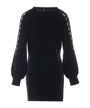 Liu Jo Cut-out Sleeve Knitted Dress