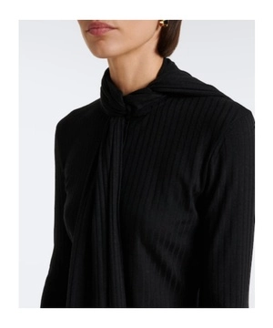 TOTEME Tie-neck Jersey Cardigan
