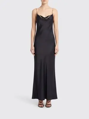 Rabanne Long Satin Dress