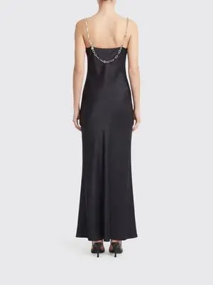 Rabanne Long Satin Dress