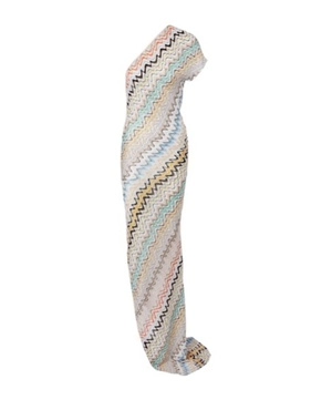 Missoni Wave One-shoulder Maxi Dress