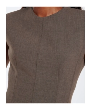 THE FRANKIE SHOP Bryn Minidress - Grey
