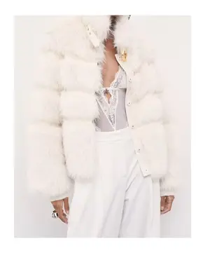 Patrizia Pepe Cropped Puffy Jacket