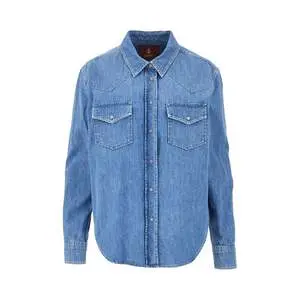 DONDUP Esibizionista Capsule Collection Denim Shirt - Blue
