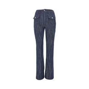DONDUP Esibizionista Capsule Pinstriped Pants - Blue