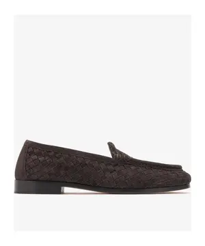 Bottega Veneta Silenzio Loafers - Brown