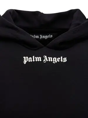 Palm Angels Logo Printed Hoodie