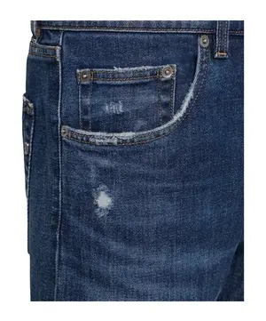 DONDUP Faded Cuffed Jeans