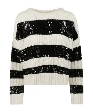 Patrizia Pepe Horizontal-striped Sweater