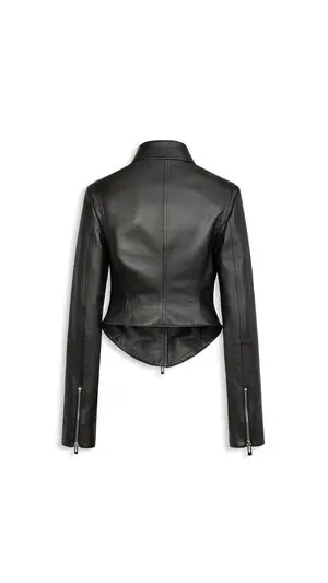 Alaïa Lambskin Biker Jacket