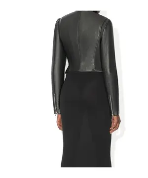 Alaïa Lambskin Biker Jacket