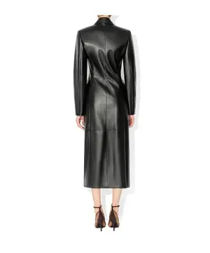 Alaïa Soft Lambskin Tailored Coat