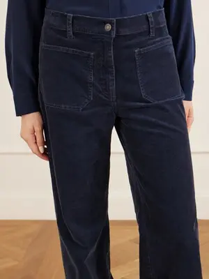 NILI LOTAN High-waisted Casual Trousers
