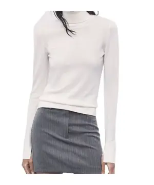 Patrizia Pepe Turtleneck Knit Top - No