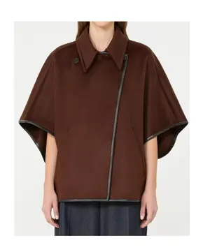 Max Mara Shawl-collar Cape