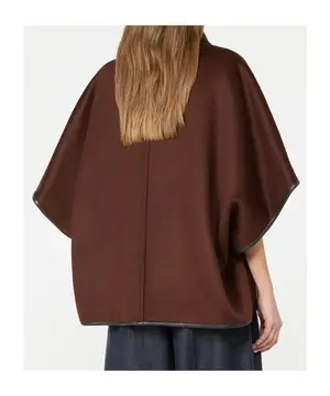 Max Mara Shawl-collar Cape