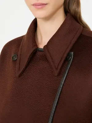 Max Mara Shawl-collar Cape