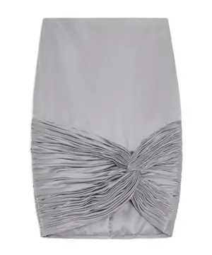 Valentino Garavani Cady Satin Mini Skirt