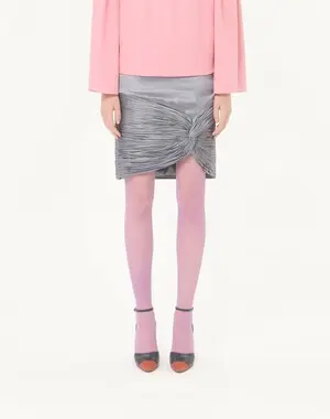 Valentino Garavani Cady Satin Mini Skirt
