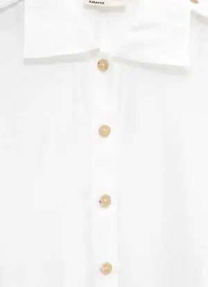 Khaite Long-sleeve Button-up Shirt - Chalk