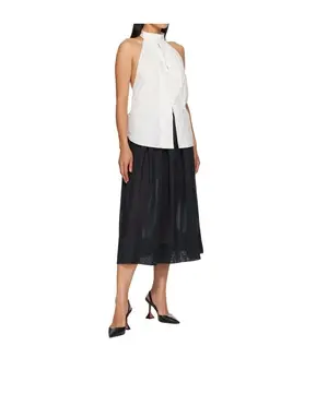 ST. AGNI Low-rise Skirt